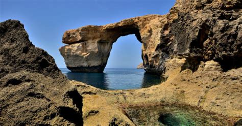 Iconic Rock Arch From Game Of Thrones Falls Into Malta Sea Cbs San