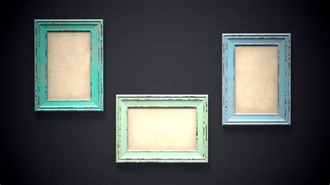 Picture Frame Substance Painter Free Asset 3d Model