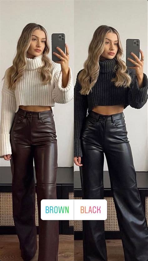 83 Hot Leather Pants Outfit Ideas To Fuel Your Imagination In All