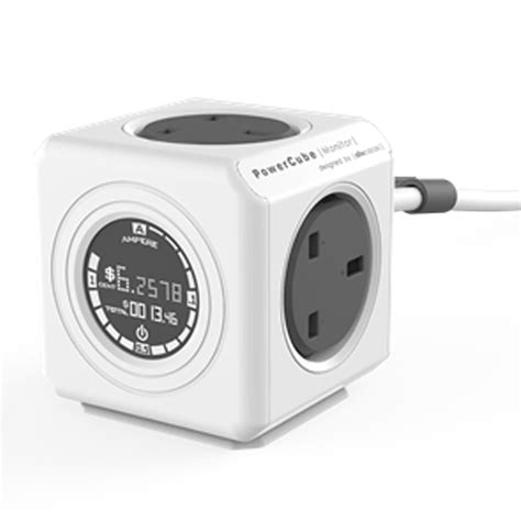 Allocacoc 8930 15m Powercube Socket Monitor Extension Multi Plug Copper Wire Adapter 模方多功能纯铜电源