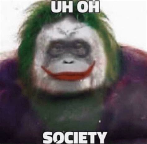Uh Oh Society Monke Meme Uh Oh Society Monke Stinky Discover