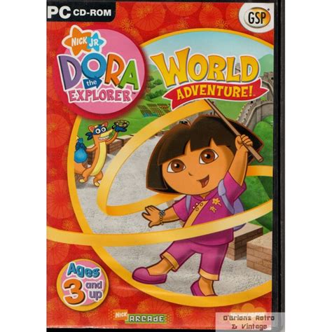 Dora The Explorer World Adventure Pc Cd Rom Obriens Retro And Vintage