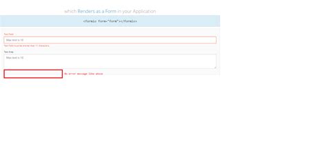 Minmax Validation Not Checked For Text Area Component · Issue 703 · Formioformio · Github
