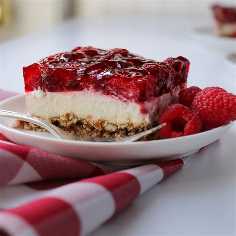 Raspberry Jello And Pretzel Dessert At Richard Buffum Blog