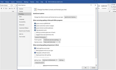How To Hide Spelling And Grammar Errors In Microsoft Word Document