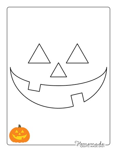 Download Free Jack O Lantern Stencil Printable Pdf For Easy Carving