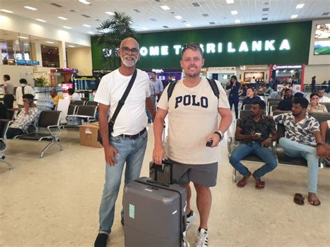 Welcome To Sri Lanka🇱🇰 Adam Duffus Our Managing Director And Ham Hassen Mba Bbus Mktg Our