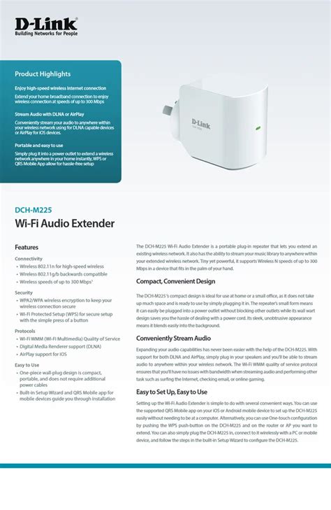 D Link Dch M225 Wi Fi Audio Extender At ₹ 1850piece Wifi Range Extender In Bengaluru Id