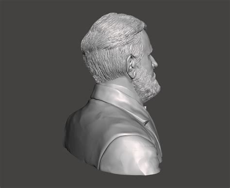 📁 3d Model Of Ulysses S Grant High Quality Stl File For 3d Printing Personal Use ・ 3d File