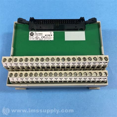 Allen Bradley 1492 Ifm40f Interface Module Digital Ims Supply