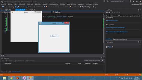 Evento Keydown Y Captura De Tecla Accionada Vbnet Youtube