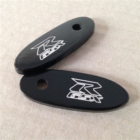 Mirror Block Off Base Plates For Suzuki Gsxr 600 750 1000 1100 Gsx R B