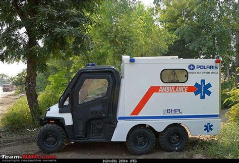 Off Road Ambulance By Polaris On Ranger 6x6 800 4x4 Ambulance