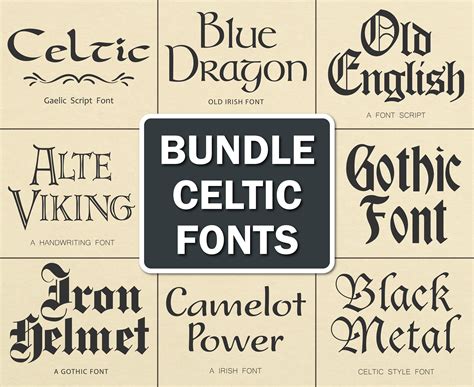 Irish Celtic Font