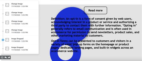 Undo Redo History Beefree Help Center