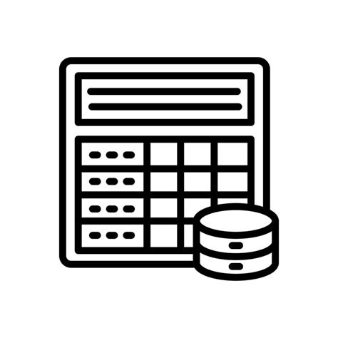 Frequency Table Icon In Vector Logotype 40364775 Vector Art At Vecteezy