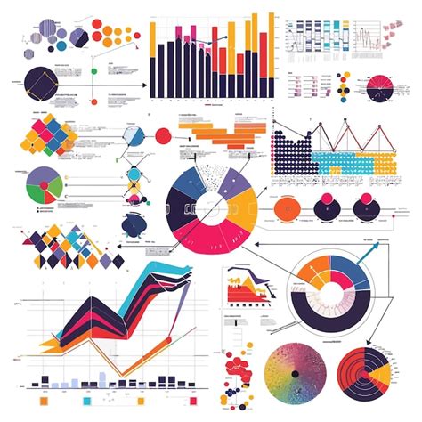Data Visualization Vector Illustrationcriativo Vetor Premium Gerado Com Ia