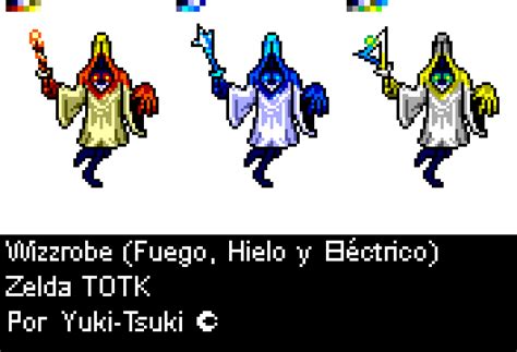 Sprite Wizzrobe Botw Y Totk By Yuki Tsuki The One On Deviantart