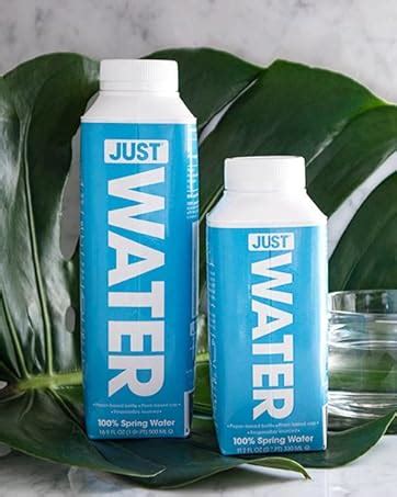 Just Water 100 Spring Water Naturally Alkaline 80 Ph