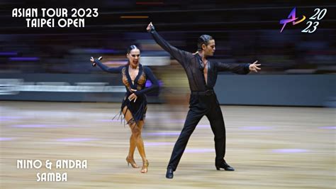 Nino Langella And Andra Vaidilaite Samba Latin Dance Asian Open Dance