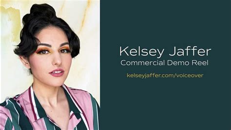 Kelsey Jaffer Commercial Voiceover Demo Reel Youtube