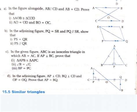 A In The Figure Alongside Mathrm { Ab } Mathrm { Cd } And Mathr