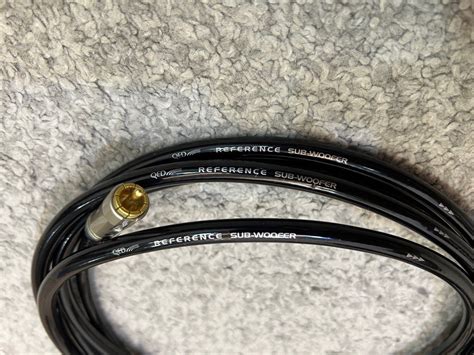 Qed Reference Subwoofer Cable Audio Other Audio Equipment On Carousell