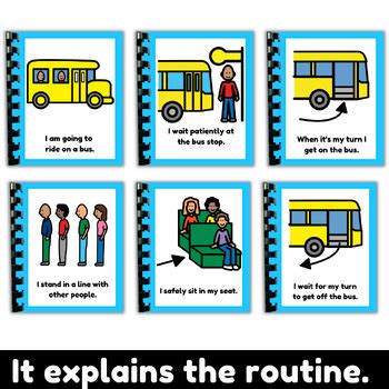 Riding The Bus Social Story Field Trip Social Story Riding The Bus Autism
