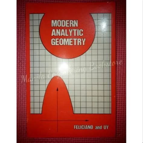 Original Modern Analytic Geometry By Feliciano Uy Lazada Ph