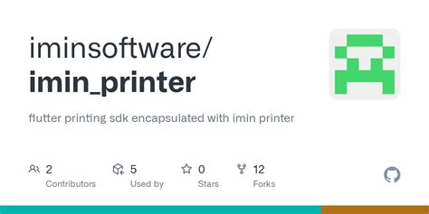 Github Iminsoftwareiminprinter Flutter Printing Sdk Encapsulated With Imin Printer