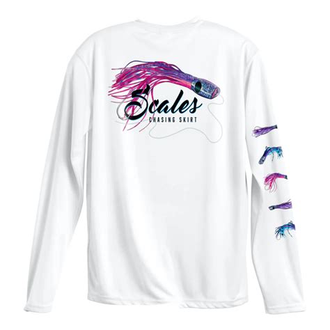 Scales Chasing Skirts Long Sleeve Performance Shirt Big Dog Tackle