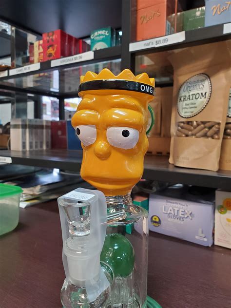 Blursed Bart Simpson Bong R Blursedimages