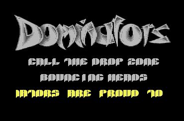 CSDb Dominators Intro By The Dominators 1991 CSDb Dominators Intro By The Dominators 1991