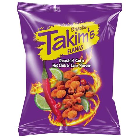 Takims Roasted Corn Red Chili Lime 100g Słodyczowe Love