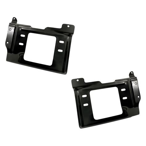 Replacement Vs Id0026aa0526c00 Front Driver And Passenger Side Bumper Mounting Plate Set Capa