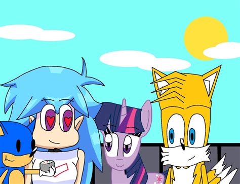 Sunky Skyblue Twilight Sparkle Y Tgt Tails By Bastia8 On Deviantart