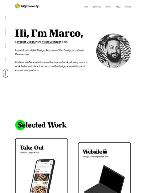 Marco Cornacchia Web Design Website Design Best Landing Page Design