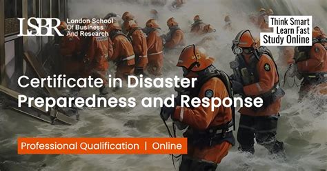 Certificate In Disaster Preparedness And Response