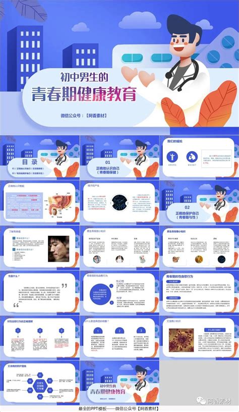 期 套中小学性教育PPT男女青春期生理卫生课件防性侵自我保护 哔哩哔哩