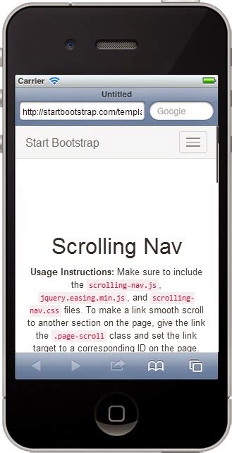 Scrolling Nav Bootstrapthemes Free Bootstrap Themes And Templates