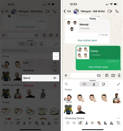How To Create And Share Custom Sticker Pack For Whatsapp Igeeksblog