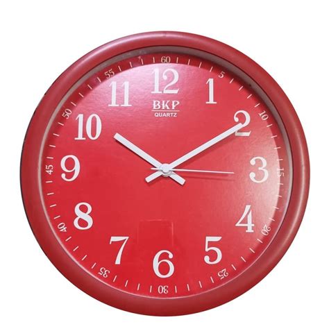 Bkp 011 Analog Plastic Wall Clock At ₹ 120piece In New Delhi Id