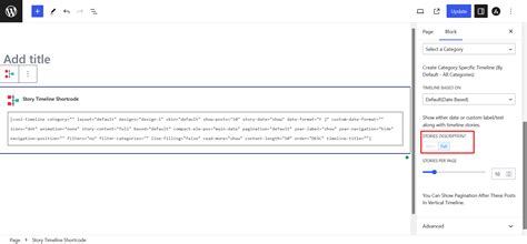 How To Show Formatted Text In Cool Timeline Pro Story Faq