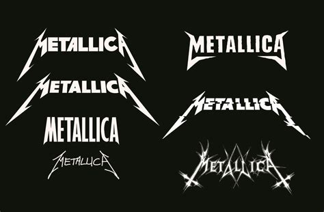 Metallica Logo Evolution
