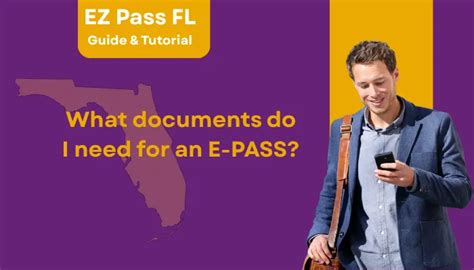 What Documents Do I Need For An E Pass Ezpassfl