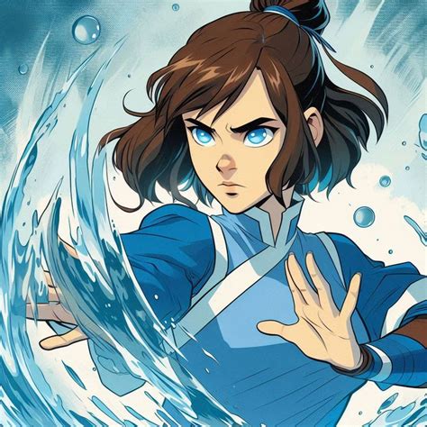 Waterbender Oc Character Illustration Character Design Character