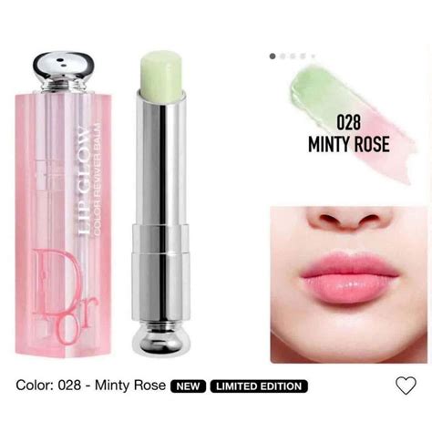 Son Dưỡng Dior Addict Lip Glow Dior 028 Minty Rose • Chuẩn Authentic