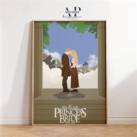 The Princess Bride Poster Classic Movie Wall Art Etsy