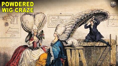 Tall Powdered Wig
