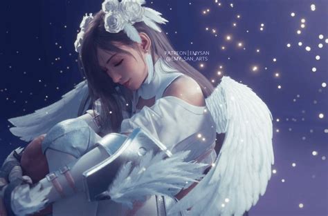 《最终幻想7》3d艺术新作 蒂法爱丽丝魅力重生 76bb游戏网